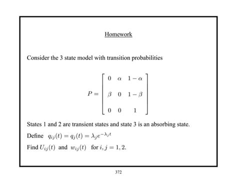 Semi Markov Process Pdf