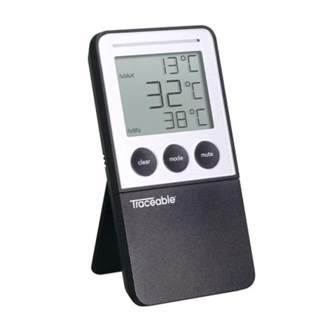 Shop Traceable Alarming Memory Thermometer W Vaccine Probe Electrodes And Probes Zoro Uk