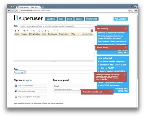 Make Error Notifications In Posts More Obvious Visible Meta Stack Exchange