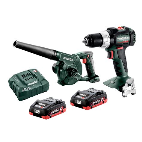 Metabo Met18mx22hd4 0df 18v 4 0ah Lihd Lithium Ion Cordless Sb 18 Lt Bl