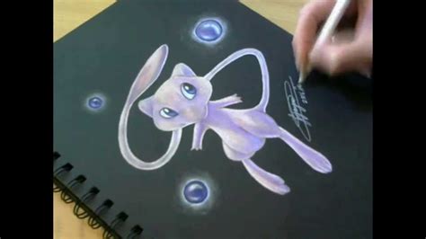 Drawing Mew From Pokemon YouTube