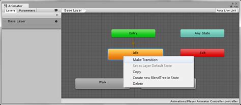 Unity Animator 動畫播放控制教學