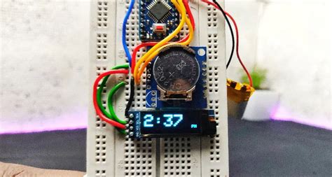 arduino oled clock making edison science corner esc
