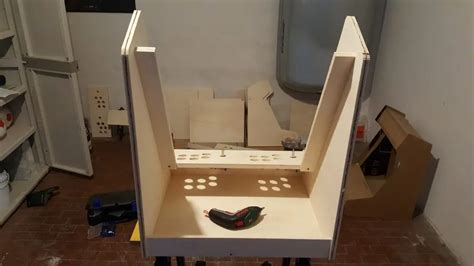 arcade bartop with raspberry pi and retropie diy tutorial 3 of 6 wood cut