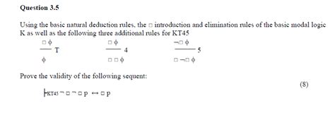 Solved Using The Basic Natural Deduction Rules For Predicate Chegg