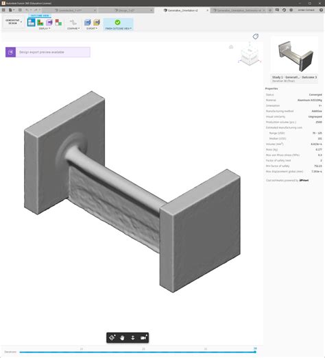 Generative Design Additive Manufacturing Axis Autodesk Community