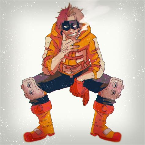 Fatgum Blade Runner Kirishima Eijirou Superhero Wallpaper Fanart My Hero Academia Shouto
