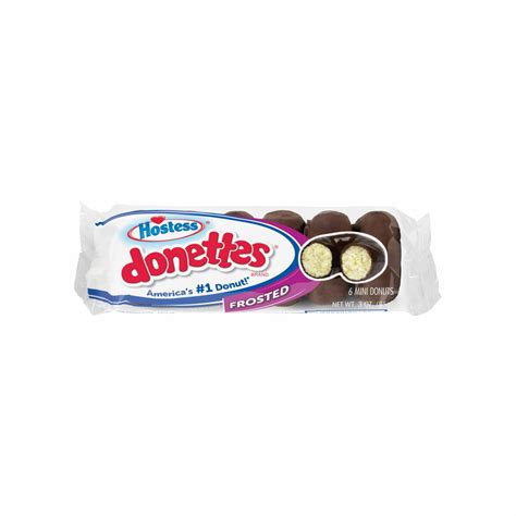 Hostess Frosted Donettes Mini Donuts 3oz 10ct Volt Candy