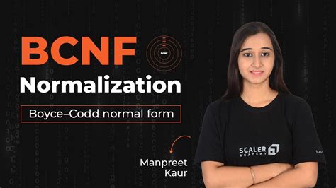 Bcnf Boyce Codd Normal Form Explained Dbms Tutorial For Beginners Database Normalization
