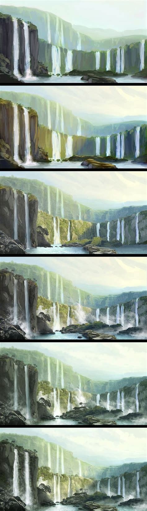 How To Draw Easy Digital Art Sky Rye Design Digital Painting