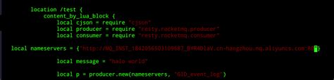 How To Connect To Aliyun Rocketmq · Issue 9 · Yuz10lua Resty Rocketmq