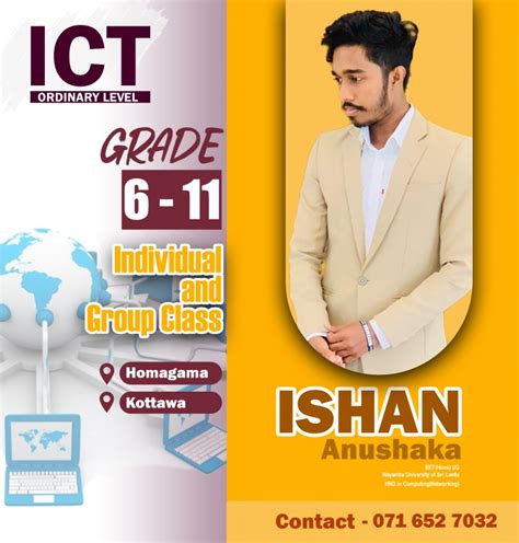 Ict Classes Ol Ict Ol Grade 6 11 Colombo