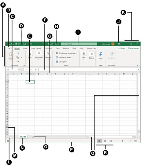 Excel Screen Element Names TheSmartMethod Com