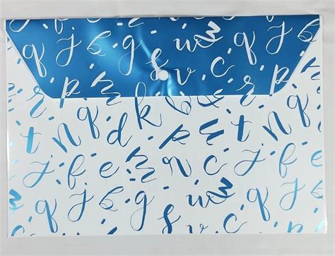 Pp Offset Alphabet Patternsmy Clear Bags Multicolor Size A4 At Rs 10piece In Vadodara