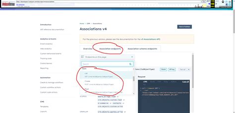 Hubspot Community Removed Docs V4 Api Crmv4objects Hubspot