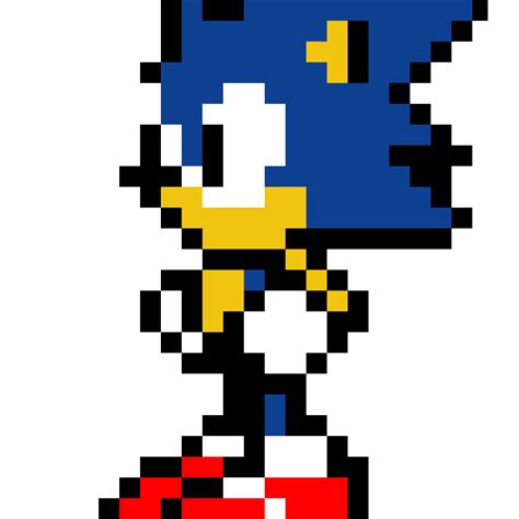 Pixilart Sonic 8 Bit By Ssj Hokage