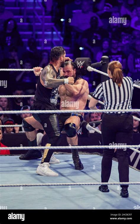Tampa Florida Usa 26th Dec 2021 Drew Mcintyre Vs Sheamus Vs The