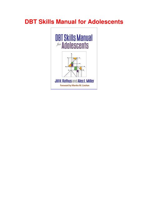 PPT PDF DBT Skills Manual For Adolescents PowerPoint Presentation Free Download ID 12031812
