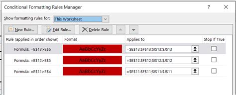 Excel I Could Not Copy Same Conditional Formatting To Other Cells