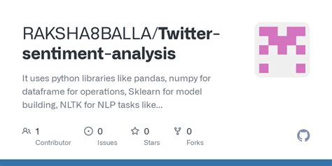 GitHub RAKSHA8BALLA Twitter Sentiment Analysis It Uses Python