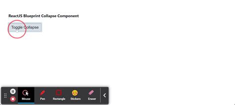 Reactjs Blueprint Collapse Component Geeksforgeeks