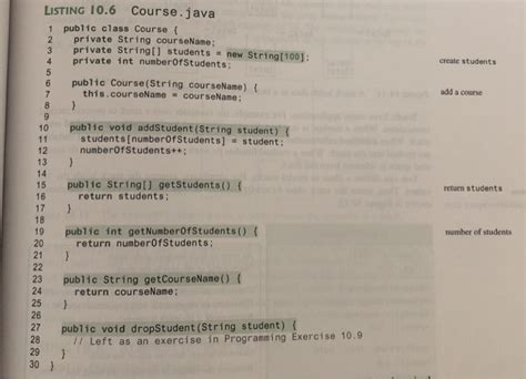 solved the course class revise the course class as