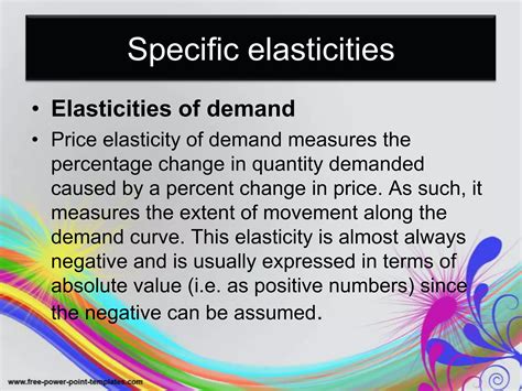 Principles Of Economics Concept Of Elasticity Pptx