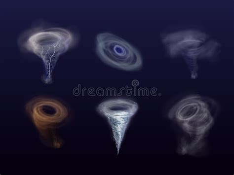 Realistic Hurricane Destruction Tornado Dust Wind Twister Whirlpool