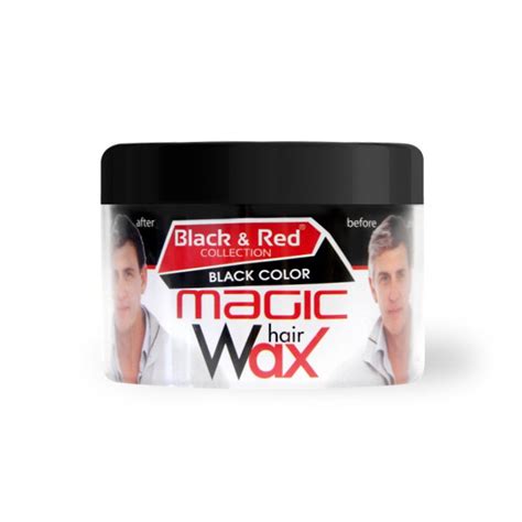 Black And Red Magic Hair Wax Black Collection 100ml Red One Australia
