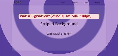5 Ways To Implement A Striped Background With Css Only Logrocket Blog