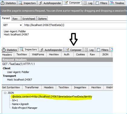 Crud Operations On Odata Endpoint Using Web Api