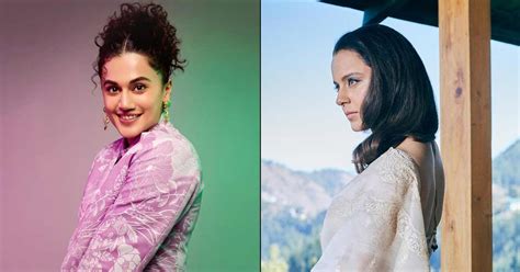 Taapsee Pannu Says Problem Kangana Ranaut Ko Hai Addressing If