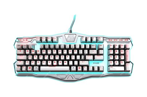 게임 키보드 벡터 일러스트 레이 션 프리미엄 벡터