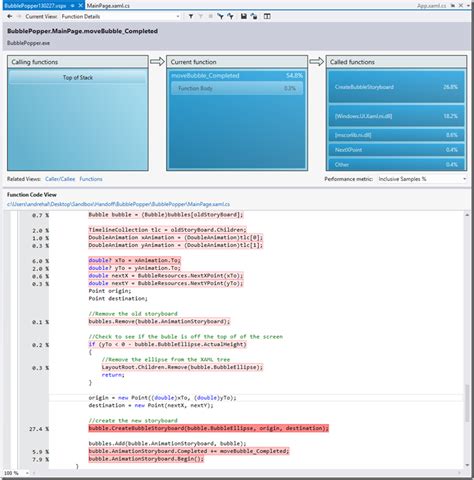 How To Profile A Xaml Windows Store App Azure Devops Blog