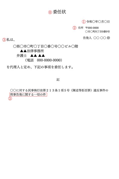 告訴告発は代理人に委任できる委任の流れについて解説委任状作成例付き 刑事告訴や被害届による刑事事件化ならリード法律事務所へ