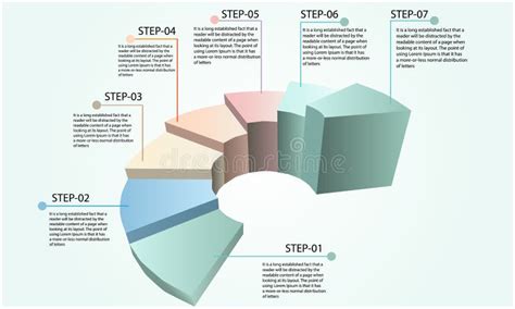 Infographic 4 Step Rectangle Vector Template Process Concept Step For Strategy Or Education