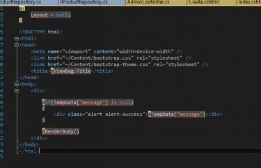 ASPNET MVC 5 TUTORIAL USING LINQ EF REPOSITORY PATTERN DI