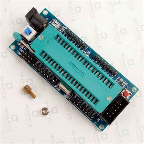 avr atmega16 minimum system development module quartzcomponents
