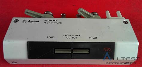 D Agilent Keysight Alltest Instruments