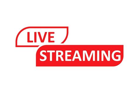 Live Stream Symbol Icon With Play Button Emblem For Broadcasting
