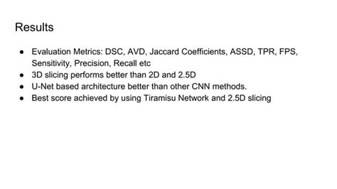 Ms Lesion Segmentation Using Supervised Cnn Based Methods Ppt