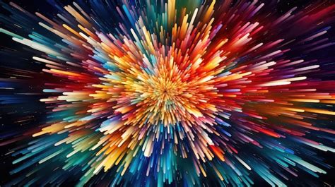 action explosion dynamic background premium ai generated image