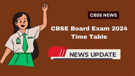 CBSE Board Exam 2024 Time Table Release Soon At Cbse Gov In