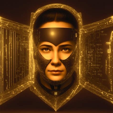 Premium Ai Image Facial Recognition Online Access Business Data Biometric Security Identification