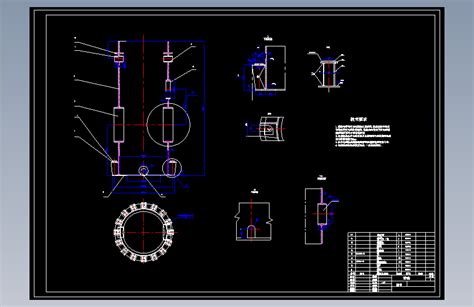 苯 甲苯精馏浮阀塔设计全套CAD图 AutoCAD 模型图纸下载 懒石网