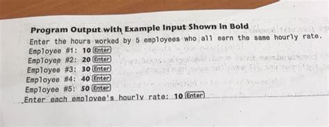 Solved Processing Array Contents The Following Are Chegg Com
