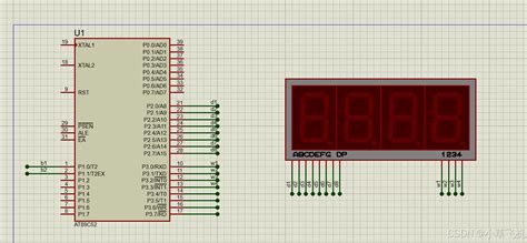 多为数码管的动态显示 多位数码管动态显示 csdn博客