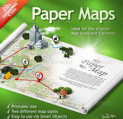 3d Map Photoshop Creator Premium Files Psddude