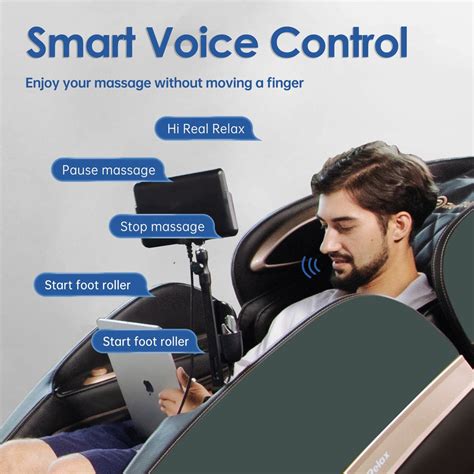 Real Relax® 4d Massage Chair Sl Track Full Body Zero Gravity Shiatsu Massage Recliner With Ai
