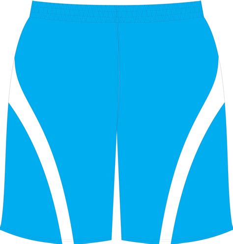 Basketball Uniform Shorts Template For Basketball Club Front And Back